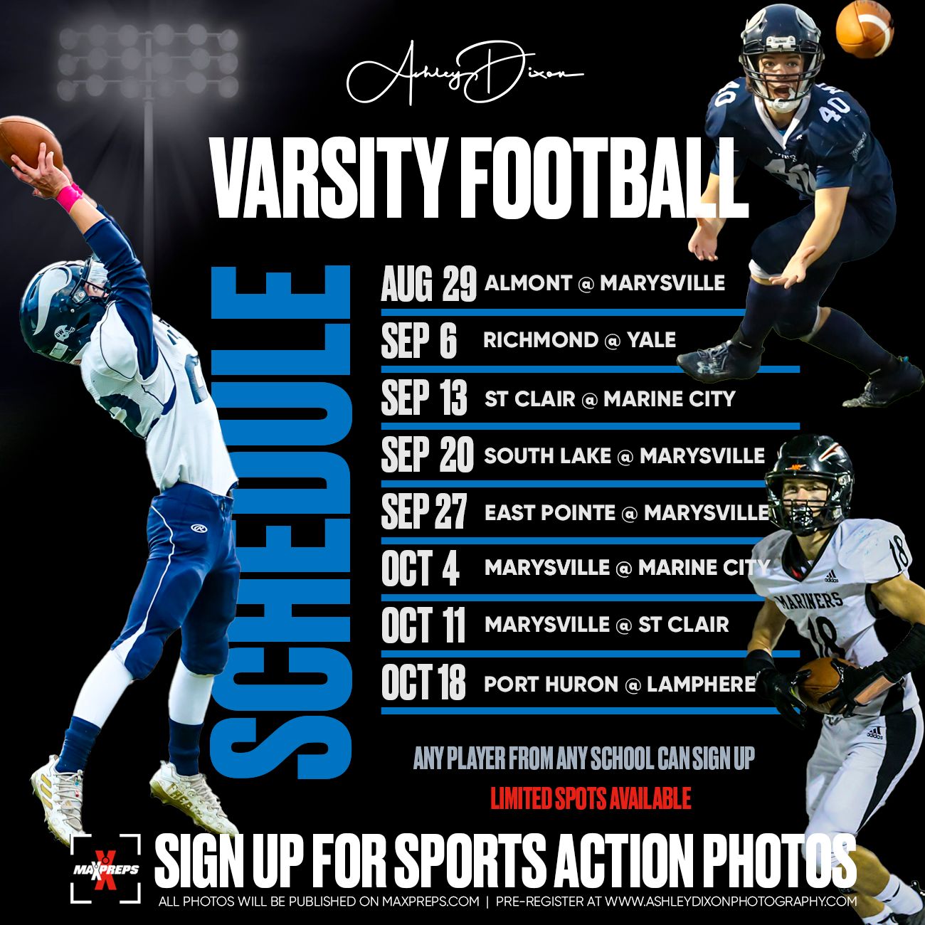 ASHLEY DIXON SPORTS PHOTOGRAPHER – Sports photographer Ashley Dixon offers dedicated sports ...